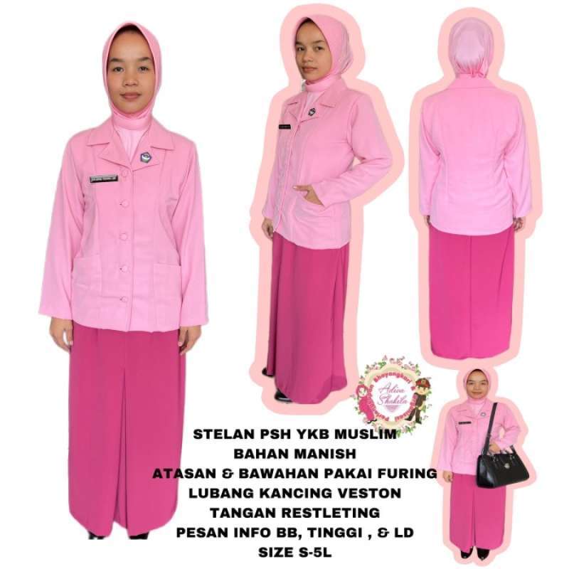 Jual Seragam Psh Ykb Bhayangkari Muslim Sudah Jadi Di Seller Winter ...