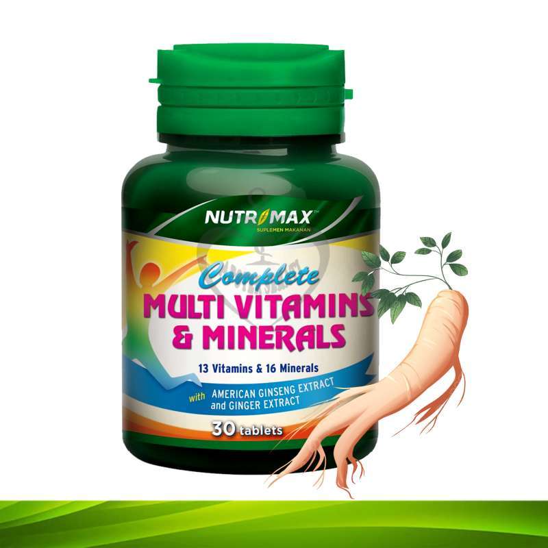 Jual Nutrimax Complete Multivitamins Mineral Suplemen Kesehatan Di ...