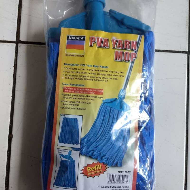 Promo Pel Plus Gagang Pva Yarn Mop Kanebo Nagata 2002 Sale Diskon 46% ...