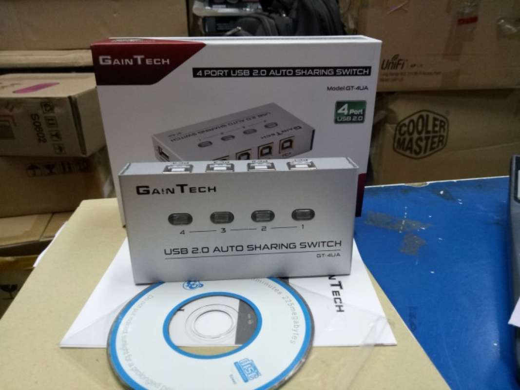 Promo Auto Switch Printer Usb 4-port Diskon 23% Di Seller Mari Cell ...