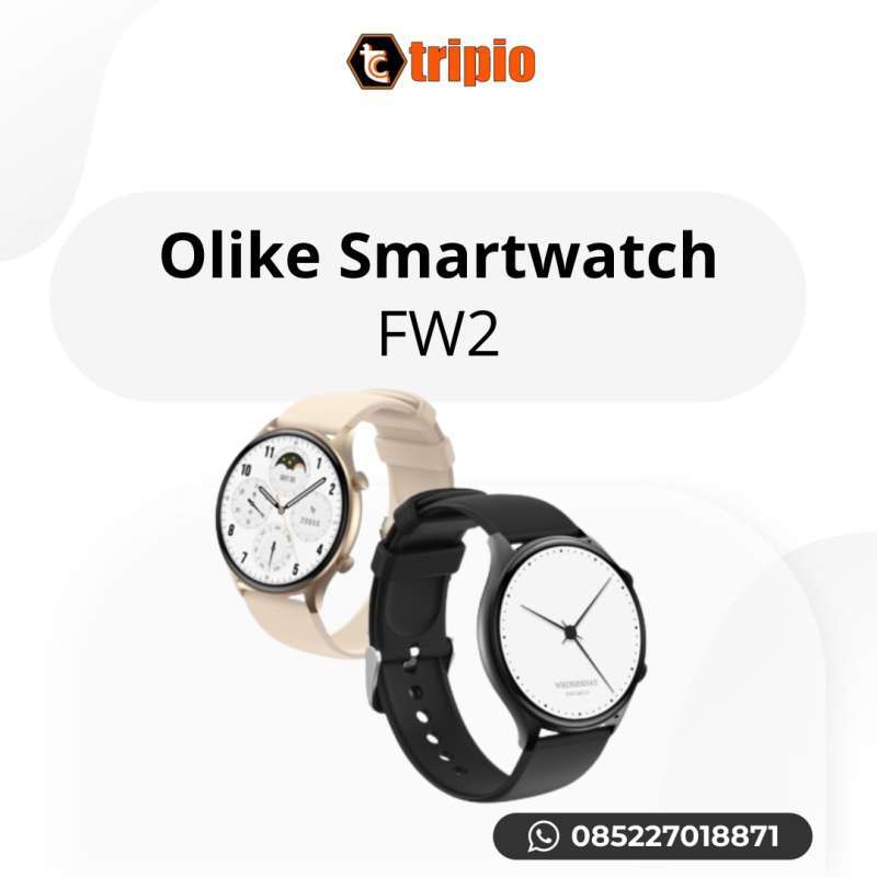 Jual Olike Smartwatch Fw2 Bluetooth Call - Champagne Gold Di Seller ...