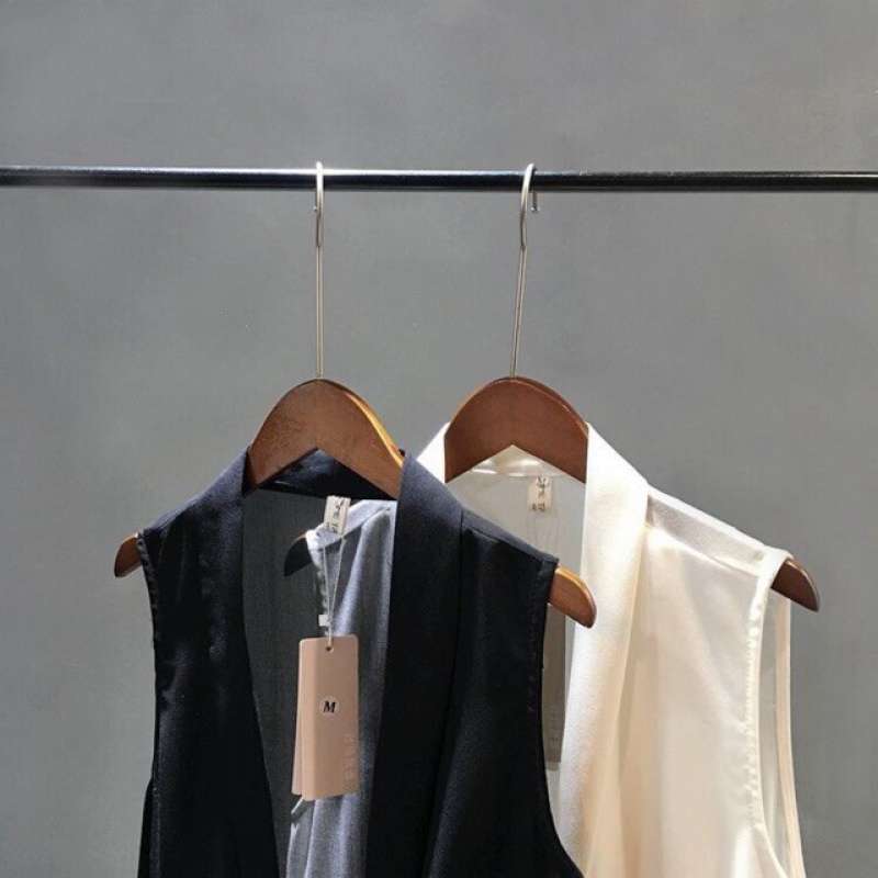 Jual Vest Rompi Muslimah Premium/atasan Cardi Putih/outer Hitam Polos ...