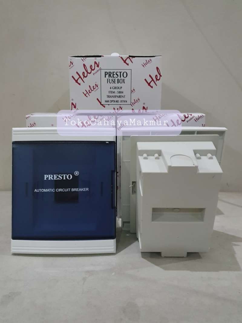 Promo Box Mcb 4,6,8 Group+penutup Inbow/tanam /box Stut 4,6,8 Grup Ib ...