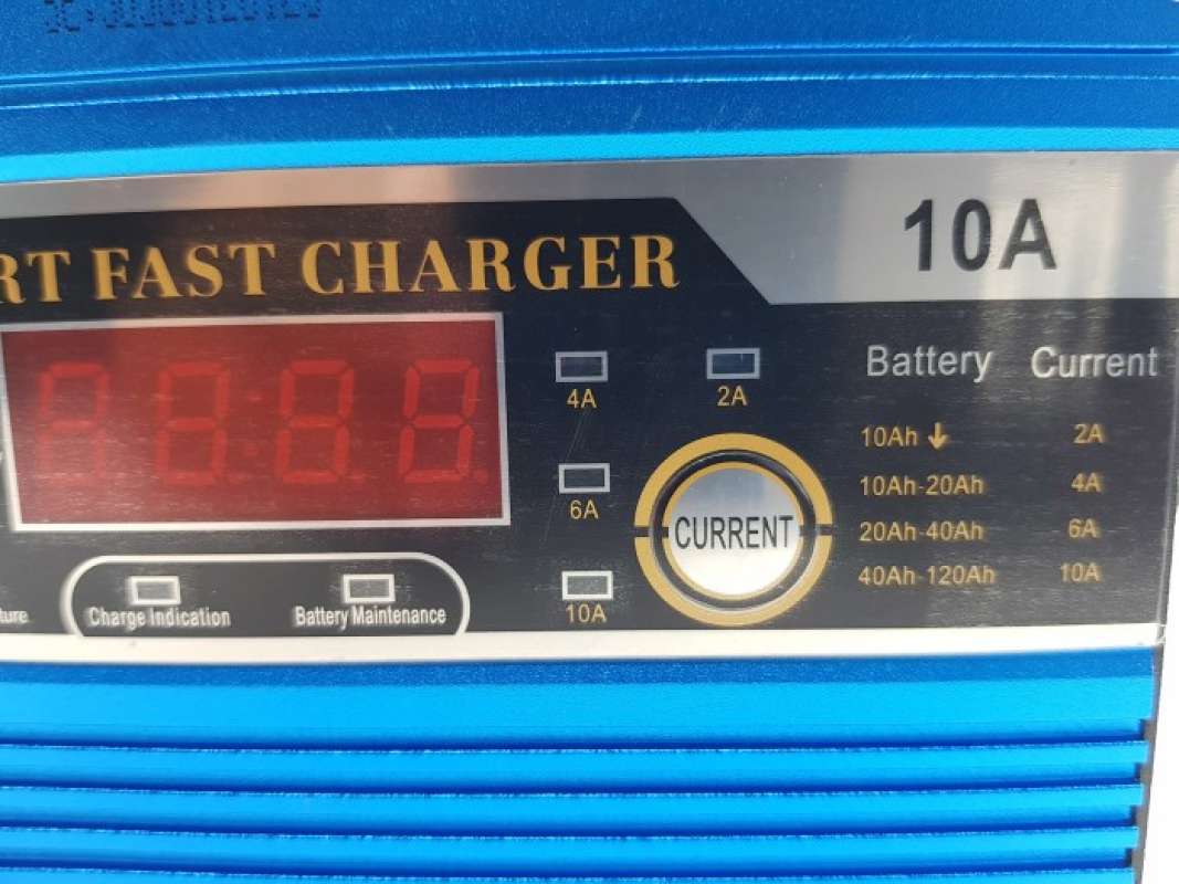 Promo Charger Aki Full 10a Suoer Dc-1210a With Display Indikator Diskon 23% Di Seller Manah Al ...