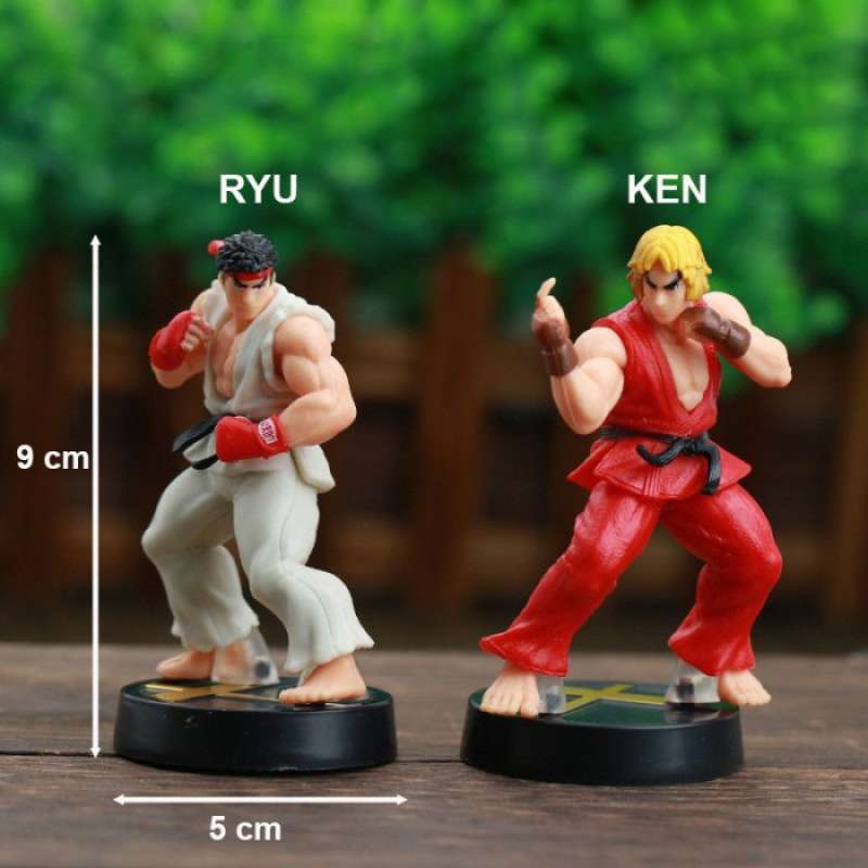 Promo Street Fighter Ryu Ken Action Figure - Ken - Ryu Diskon 10% Di ...