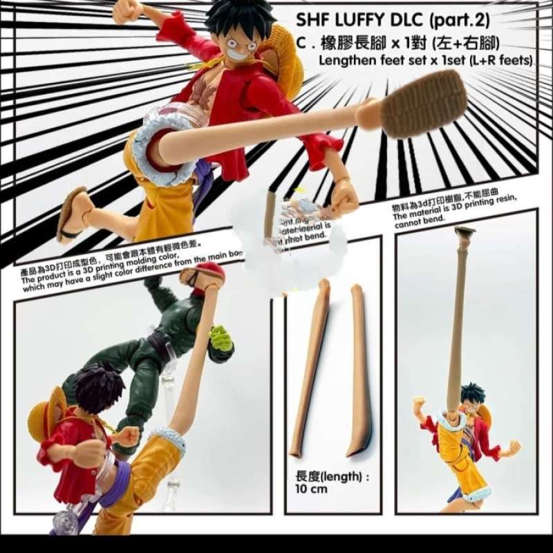Promo Accessories Buat Shf Luffy - One Piece - 3 - 6 Diskon 10% Di ...