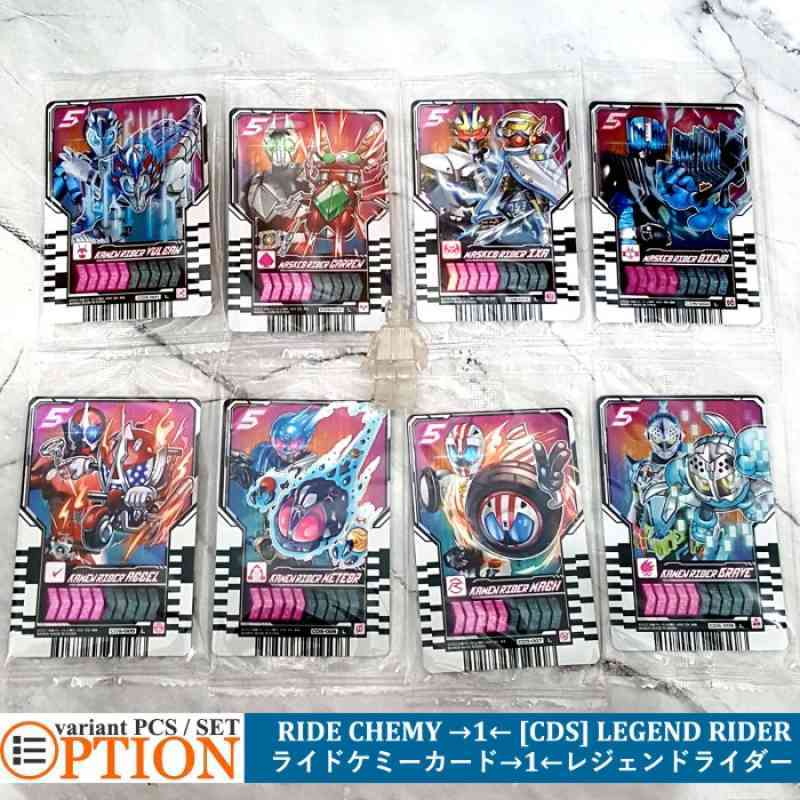 Promo Ride Chemy →1← Gotchard [cds-ol] Secondary Kamen Rider (l) Legend ...