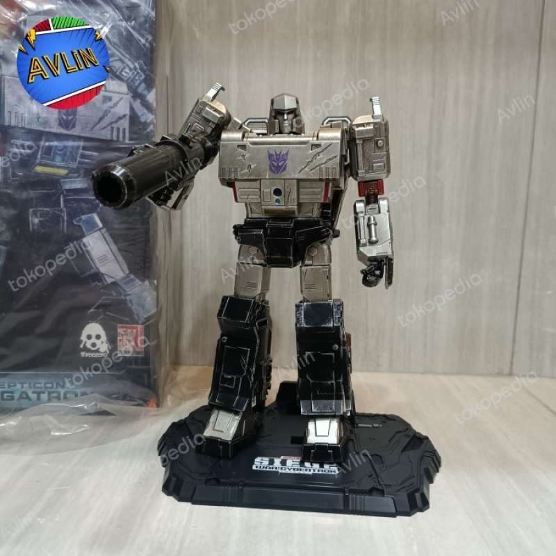 Promo Threezero Dlx Transformers Siege Megatron War For Cybertron Bib ...