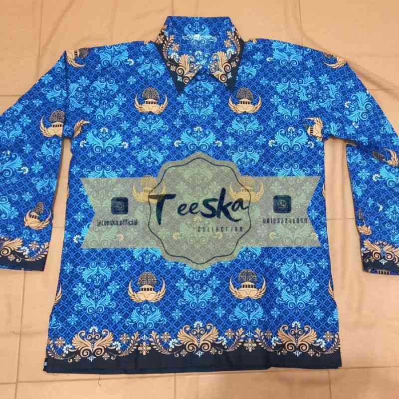 Jual Seragam Pns Pria Wanita Batik Korpri Motif Baru Di Seller Winter ...