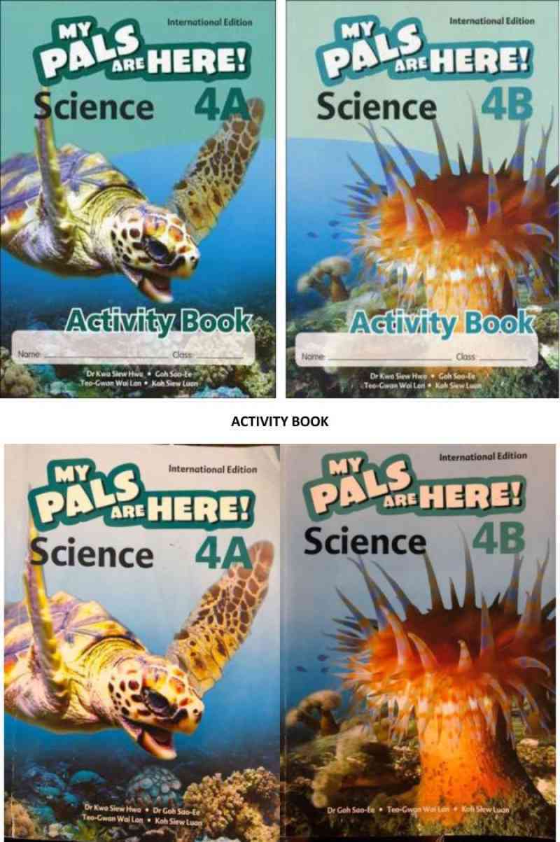 Promo Ori My Pals Are Here Science Textbook & Activity Book 4a/4b ...