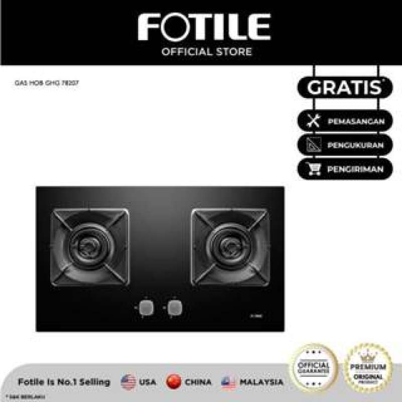 Promo Fotile Kompor Gas / Kompor Tanam Ghg78207 - Triple Layered Tempered Glass Diskon 20% Di ...