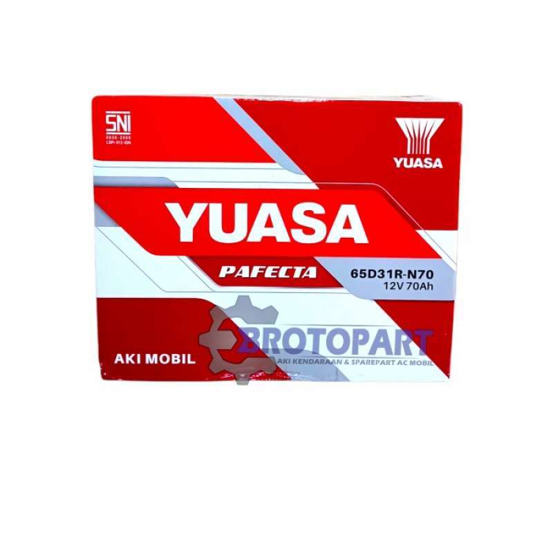 Promo Aki Mobil Yuasa N70 Pf 65d31r 12v 70ah Original Accu Basah Diskon 23% Di Seller Zuma ...