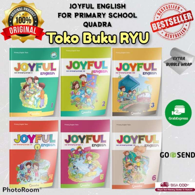 Promo Joyful English For Primary School 1 - 6 Quadra Diskon 23% Di ...
