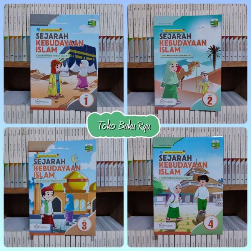 Promo Sejarah Kebudayaan Islam Kelas 3 4 5 6 Mi Kma 183/184 Pustaka Mulia Diskon 23% Di Seller ...