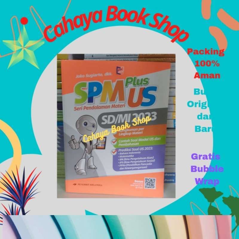 Promo Buku Spm Plus Us Sd/mi 2023 Erlangga Diskon 23% Di Seller Malini Store - Cengkareng Barat ...