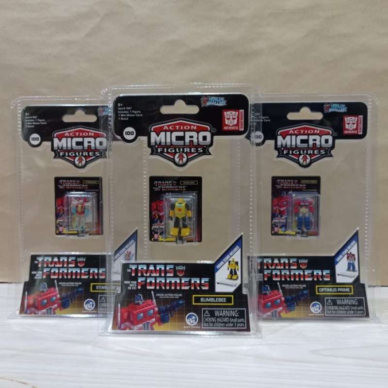 Promo Hasbro Worlds Smallest Transformers Micro Action Figures ...