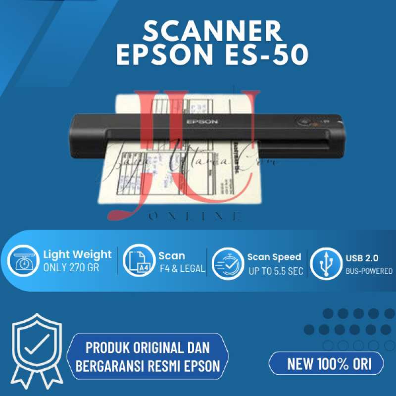 Jual Scanner Epson Workforce Es-50 Portable Sheetfed - Es50 Di Seller Sultan.it - Duri Kepa ...