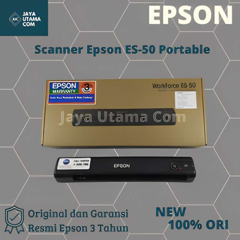 Jual Scanner Epson Workforce Es-50 Portable Sheetfed - Es50 Di Seller ...