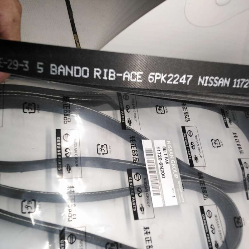 Promo Fan Belt V-belt Tali Kipas Nissan X-trail T30 Serena C24 Diskon 23% Di Seller Rakki Store ...