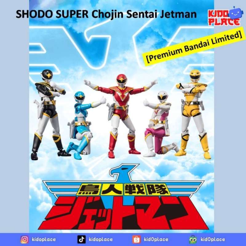 Promo Shodo Super Chojin Sentai Jetman [premium Bandai Limited] - Downpayment Diskon 10% Di ...