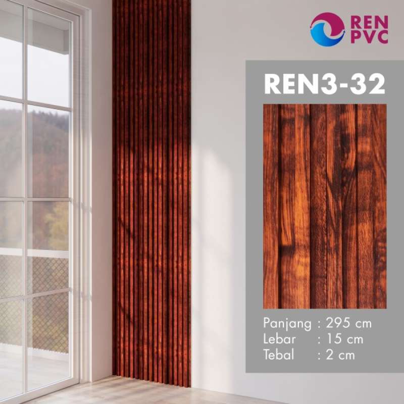 Jual Ren Pvc - Wall Panel Wpc | 3d Wood Panel Wpc 2cm - Ren3-32 Di Seller Winter - Cengkareng ...