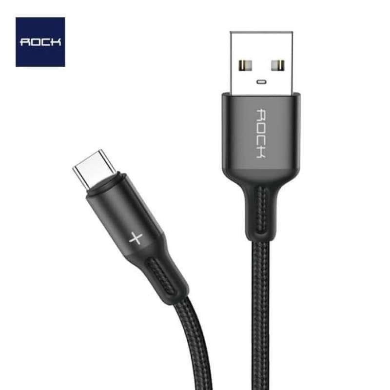 Promo Rock R2 Type-c Braided Cable Kabel Data Pd Fast Charge & Sync 2m ...