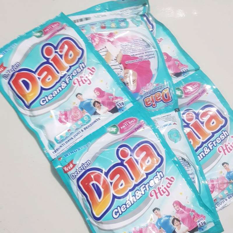 Promo Daia Clean & Fresh Hijab 53gr/6sachet 61828 Diskon 25% Di Seller Toko Cahaya Sembako ...