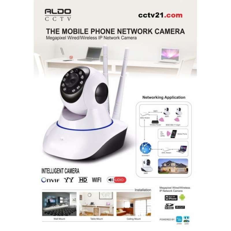 Promo Cctv21 Mo Ip Camera Robot 2mp 355 Derajat Wifi Wereless 2 Way ...