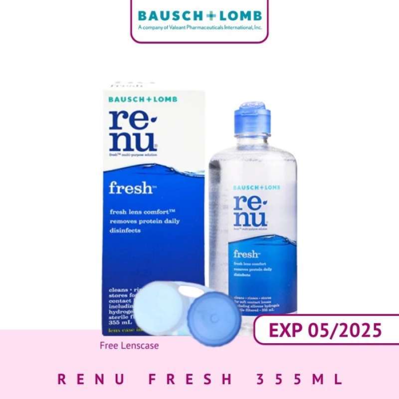 Jual Air Softlens Renu Fresh 355 Ml Bauch Lomb Anti Bakteri Di Seller ...