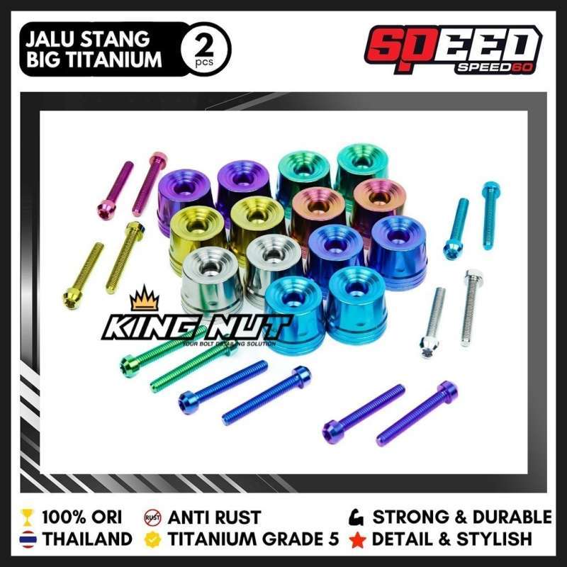 Jual Baut Jalu Stang Motor Universal Baut Titanium Grade 5 Probolt ...