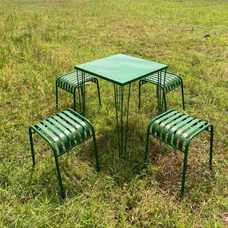 Jual Kursi Meja Cafe Outdoor Besi Industrial Minimalis Di Seller Winter ...