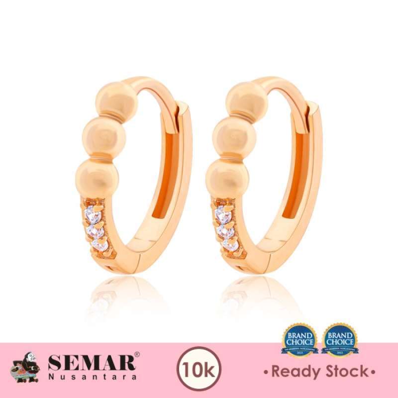 Jual Anting Emas Jepit Alista Gold 10k Semar Nusantara Di Seller ...