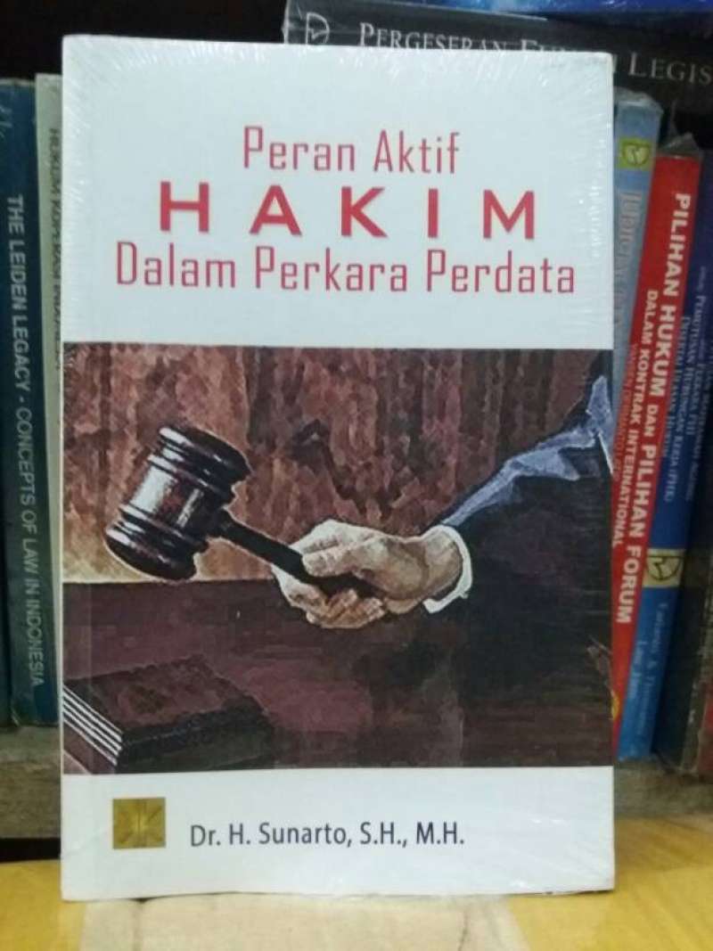 Promo Ori Buku Peran Aktif Hakim Dalam Perkara Perdata Diskon 23% Di ...