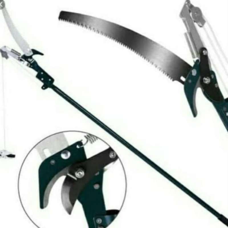 Promo Tree Pruner 6 Meter. Alat Potong Ranting Gergaji Dahan Yang Tinggi Diskon 23% Di Seller ...