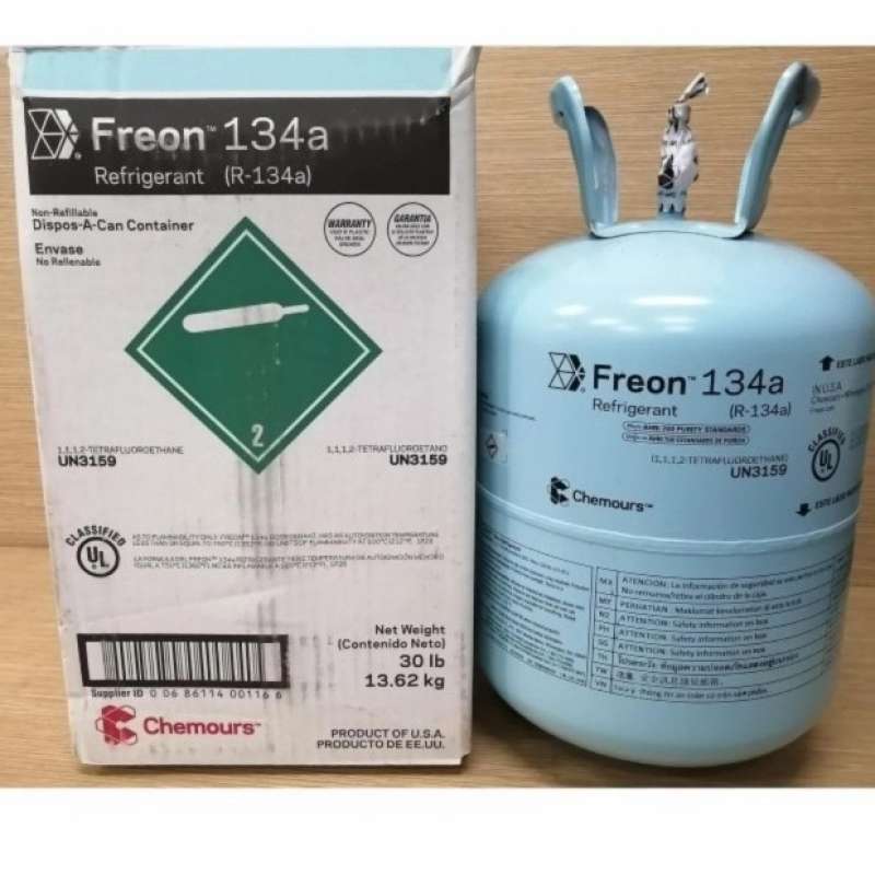 Promo Freon R134a Chemours Usa 13,6kg | Freon Ac R134 Chemours Diskon ...