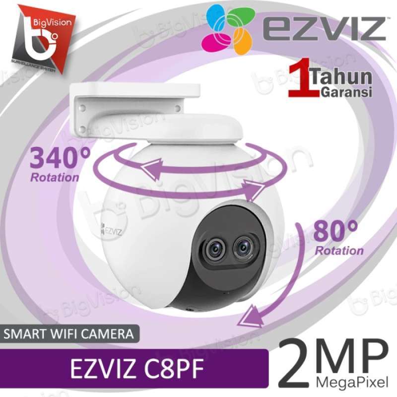 Promo Ezviz C8pf 2mp 1080p Cctv Wifi Ip Camera Smart Wireless Kamera ...