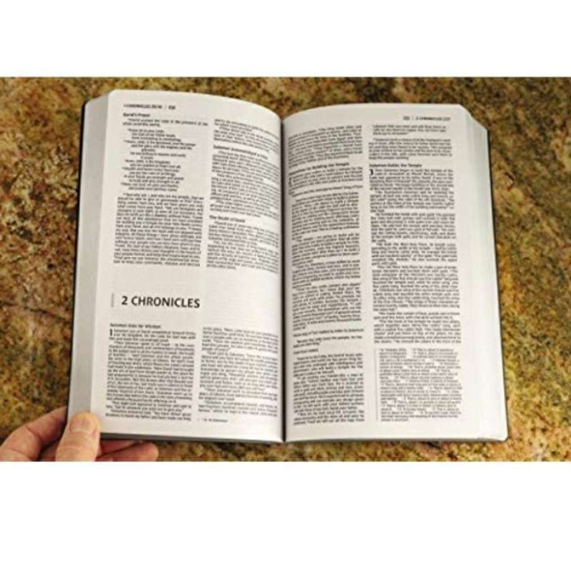 Promo Ori Holy Bible: Niv, Black, Soft Touch Edition, Leathersoft ...