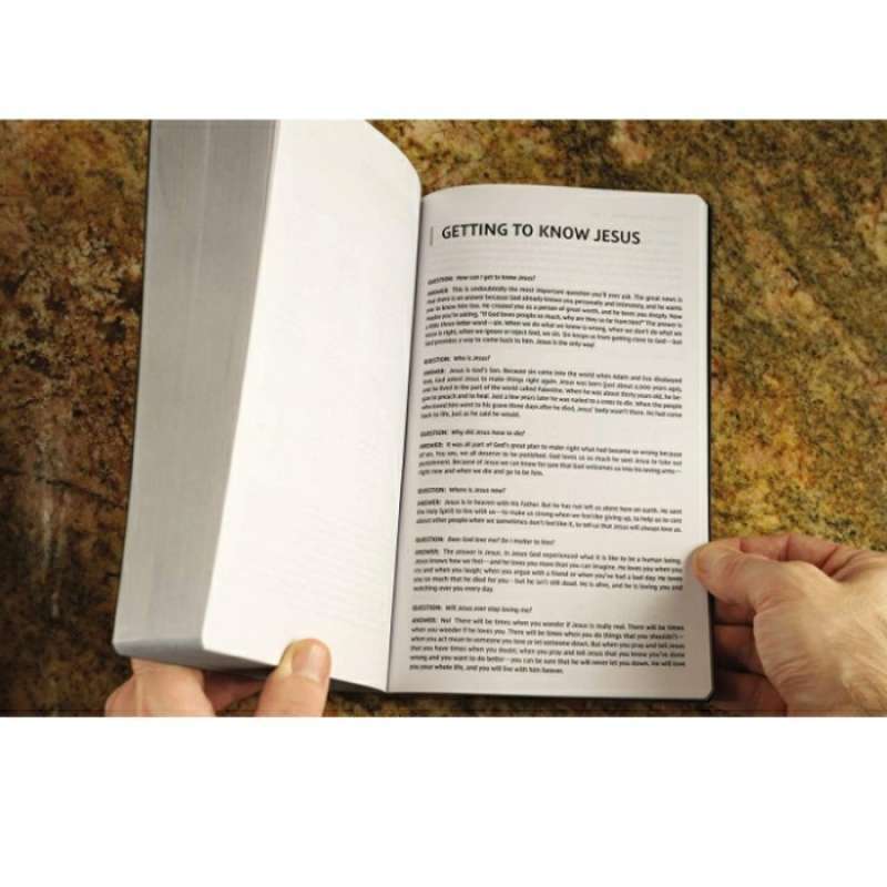 Promo Ori Holy Bible: Niv, Black, Soft Touch Edition, Leathersoft ...