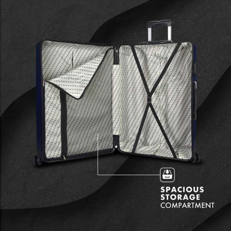 Promo Urbanlite Trapez (20 + 28) Abs Hard Case 8-wheels Spinner Luggage ...