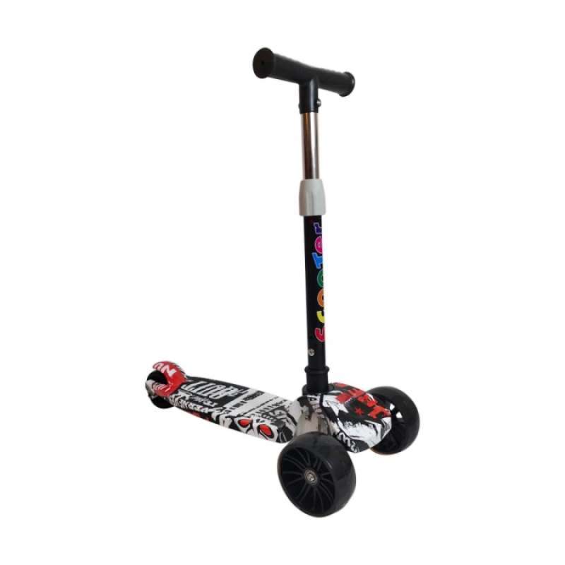 Promo Skuter Scooter Kickboard Roda 3 Nyala / Sekuter Otoped Anak ...