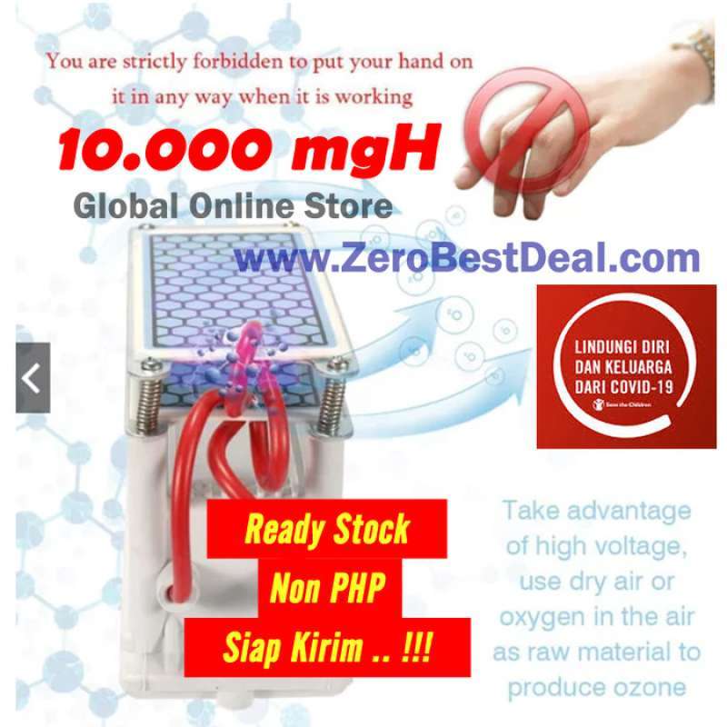 Promo Air Perifer Ozone Generator 10g Ph Diy Air Purifier Udara Ozon ...