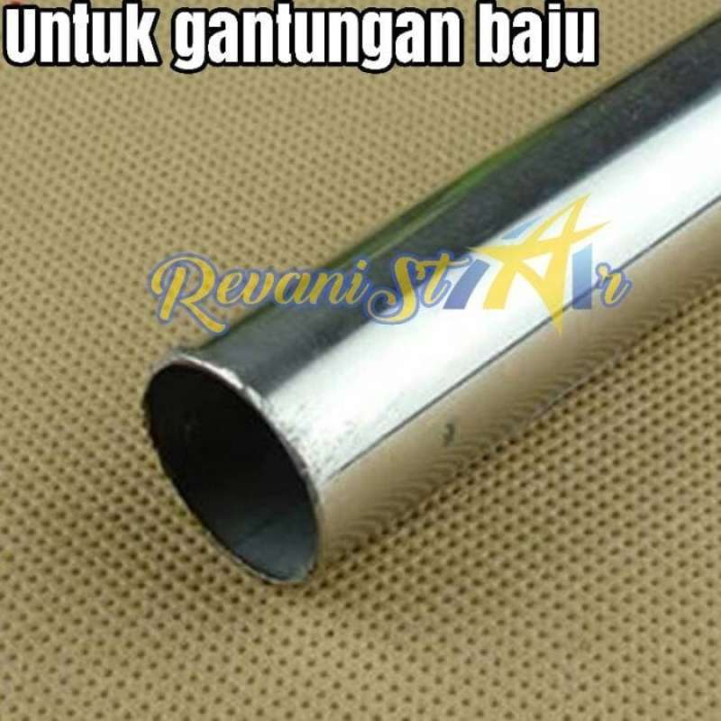 Jual Ukuran 2 Meter Pipa Besi Bulat Stainless Gantungan Baju Display Di ...