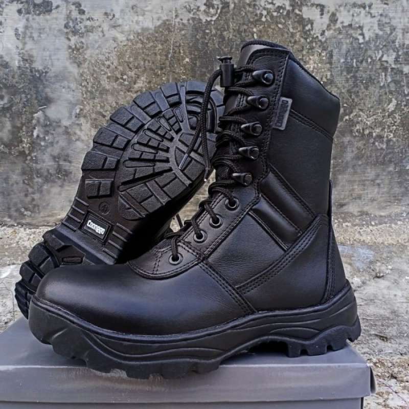 Promo Sepatu Pdl Jatah Tni Ad Kulit Sapi Full O.r.ig.in.al Caanggo - 42 ...
