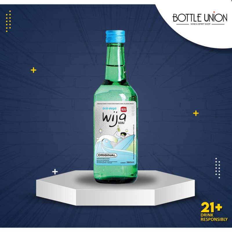 Jual Wija Soju Original Six Time Distilled Extra 360ml Di Seller Bottle ...
