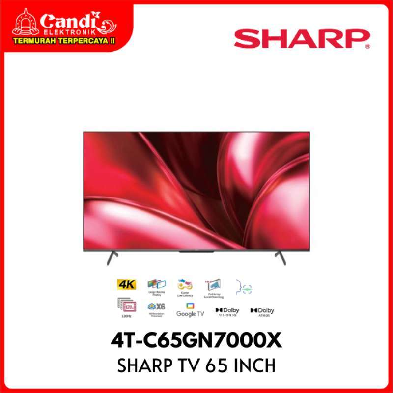 Jual Sharp Aquos Xled Smart Tv 65 Inch Google Tv 4t-c65gn7000x Di ...
