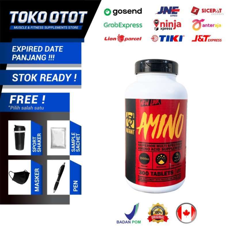 Promo Mutant Amino 300 Tablets Diskon 33% Di Seller Fay Shop - Kartini ...