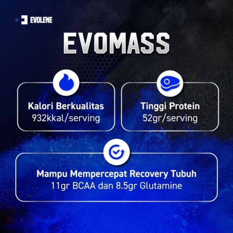 Promo Evolene Evomass 10 Lbs Evo Mass Susu Mass Gainer Penambah Berat ...