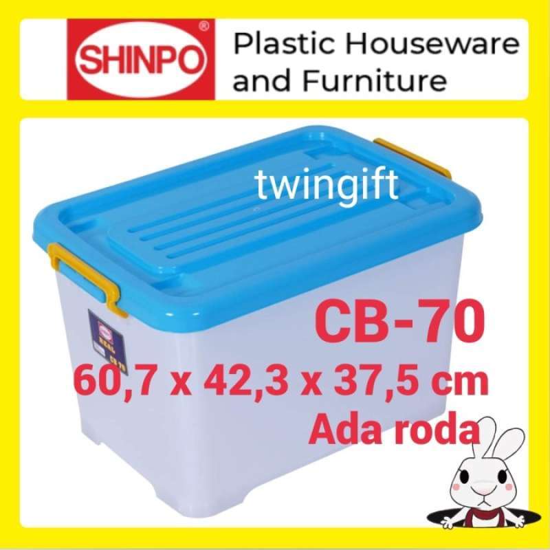 Jual Container/kontainer Box Serbaguna 70 Liter, Shinpo, Cb-70, Real ...