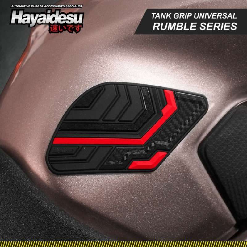 Promo Hayaidesu Tank Grip The Rumble - Universal Tankgrip Motorsport ...