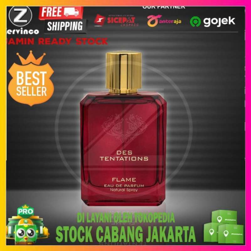 Jual Fragrance World Des Tentations Flame For Men Edp 100ml Di Seller ...